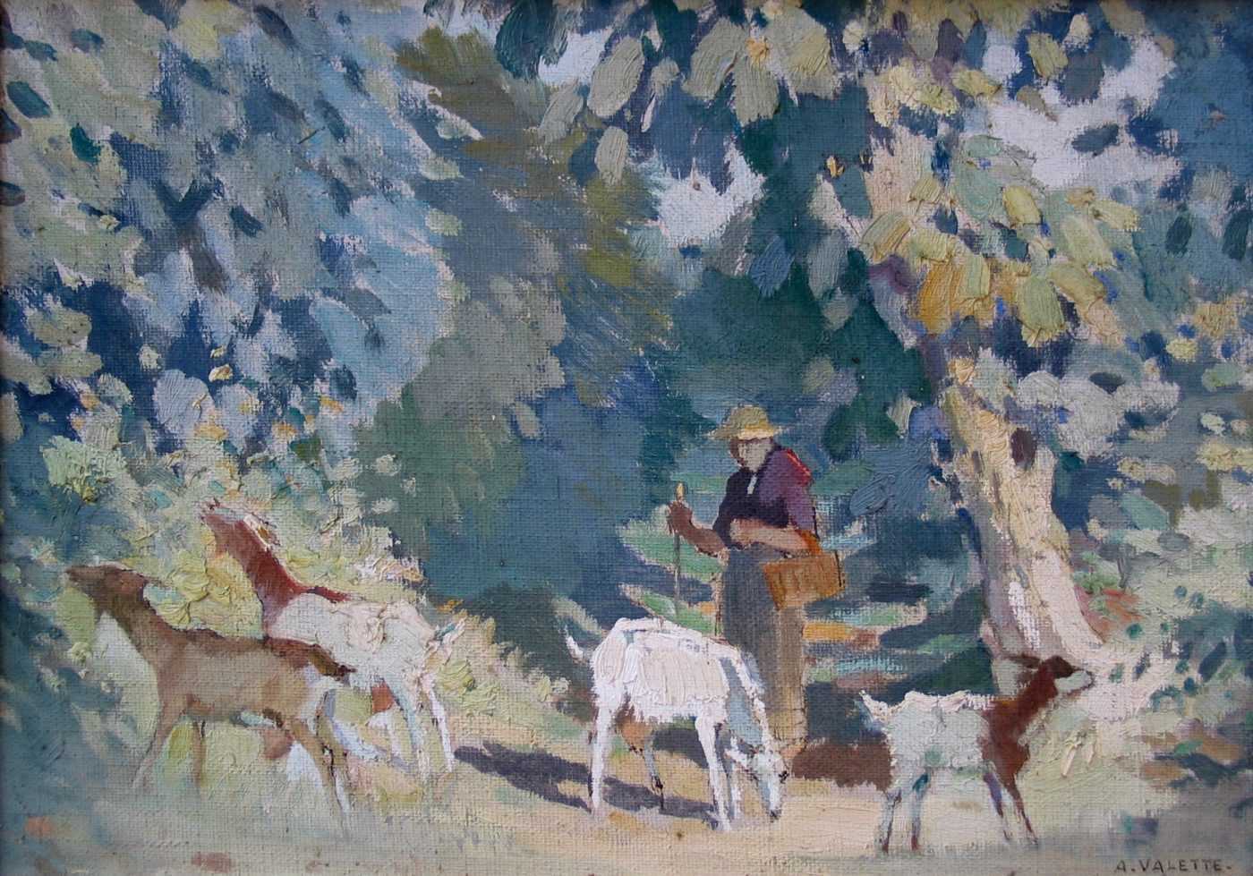 Adolphe Valette - We BUY & SELL Paintings - seen on BBC TV