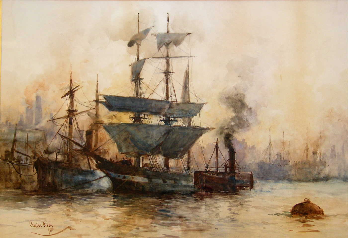 Charles Dixon - We Buy & Sell Marine paintings - seen on BBC TV