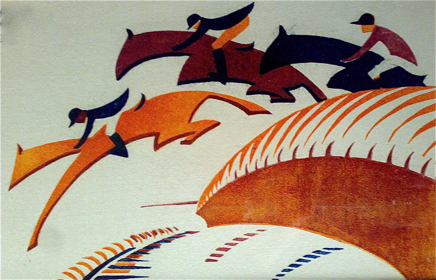 Sybil Andrews - We BUY & Sell Linocut prints - seen on BBC TV