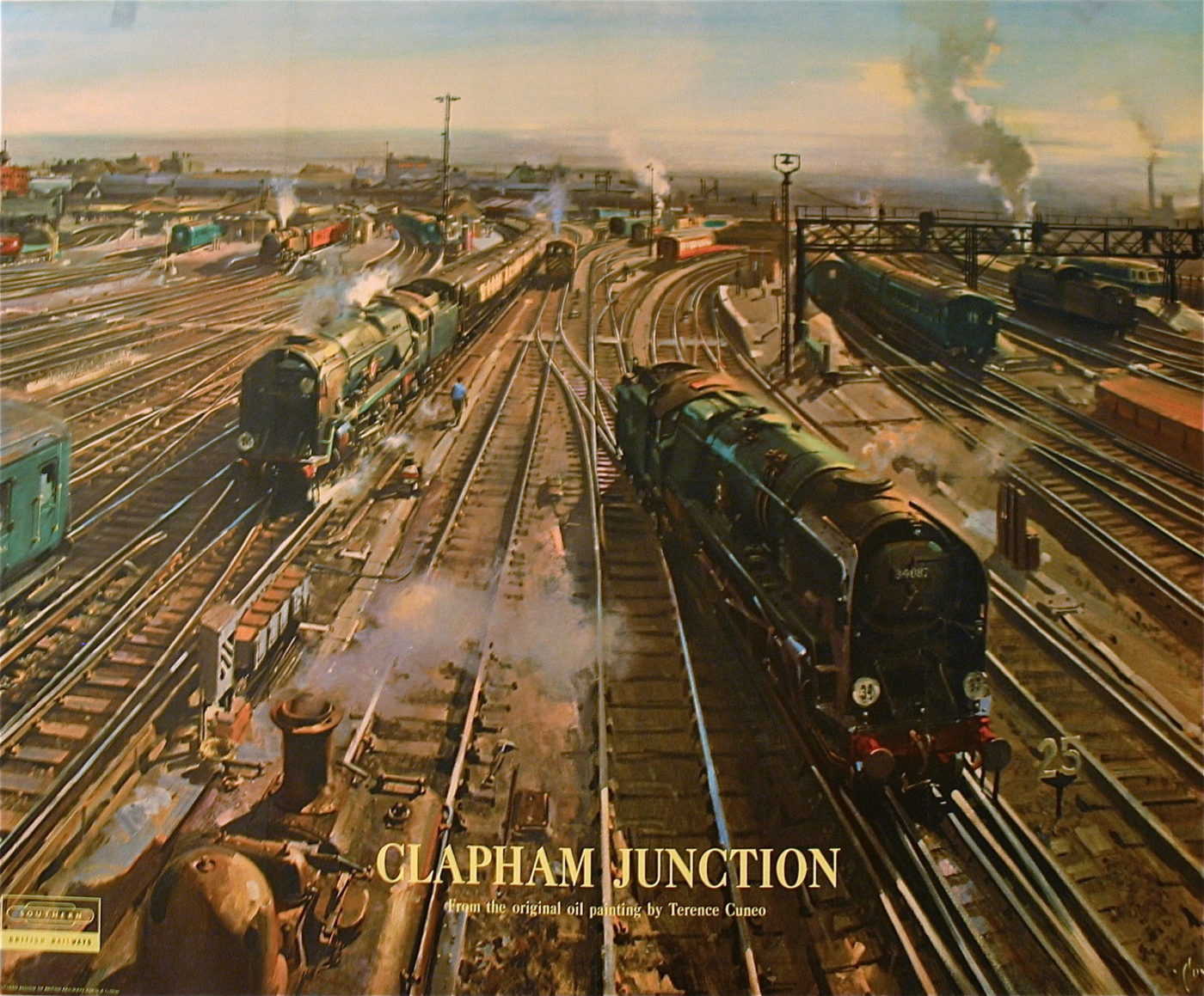 Terence Cuneo - We Buy & Sell Oil Paintings - seen on BBC TV