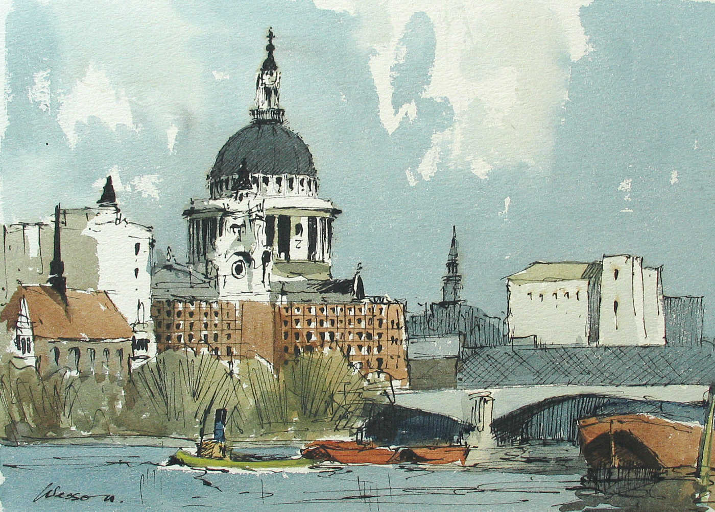 Edward Wesson - We Buy/sell Paintings - Free Value - on BBC TV